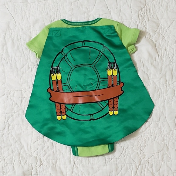 Nickelodeon | Shirts & Tops | Teenage Mutant Ninja Turtles Onesie With ...